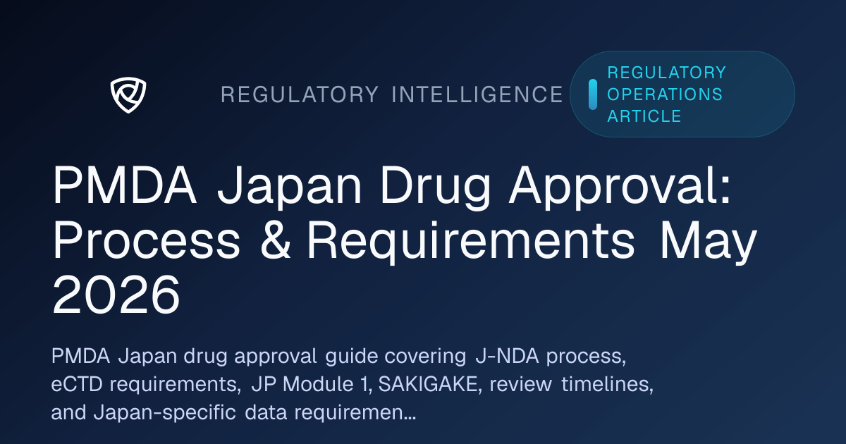 PMDA Japan Drug Approval: Process & Requirements May 2026 | Assyro AI